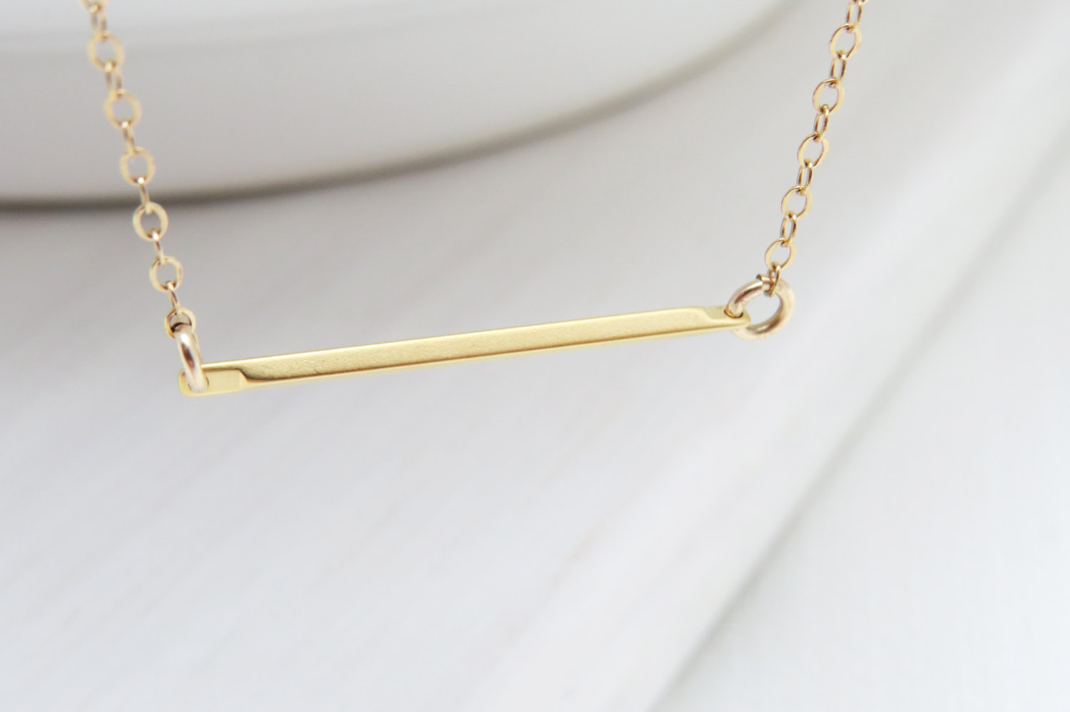 Gold Bracelet - Gold Bar Bracelet, Modern Geometric Gold Jewelry ...